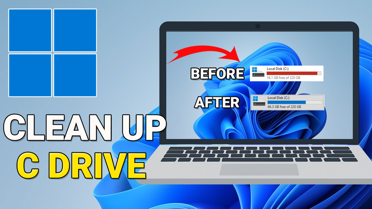 How to Clean Up C Drive on Windows 10/11 – Remove Junk Files & Free Up ...